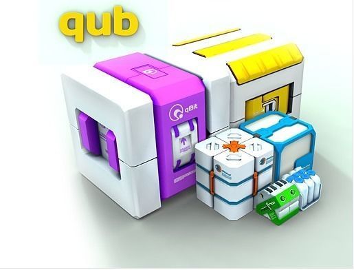 Qub Pack free 3D model | CGTrader