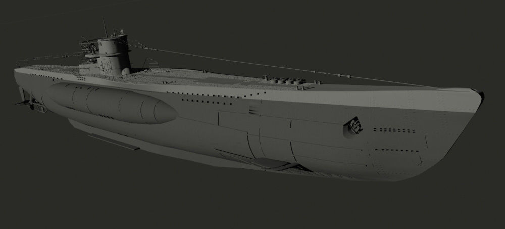 Type VII-C - Uboat 3D model | CGTrader