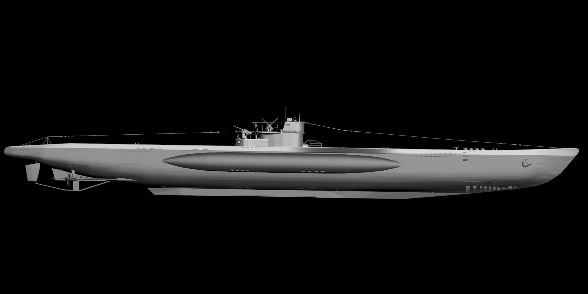 Type VII-C - Uboat 3D model | CGTrader