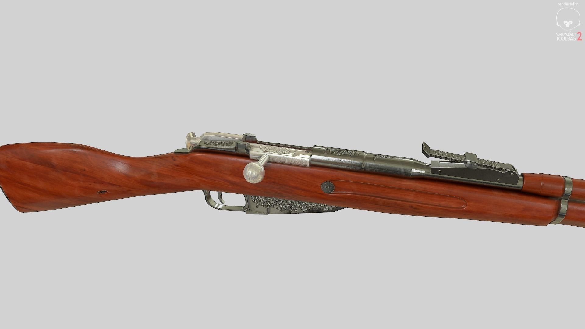 3D model Mosin Nagant Rifle | CGTrader
