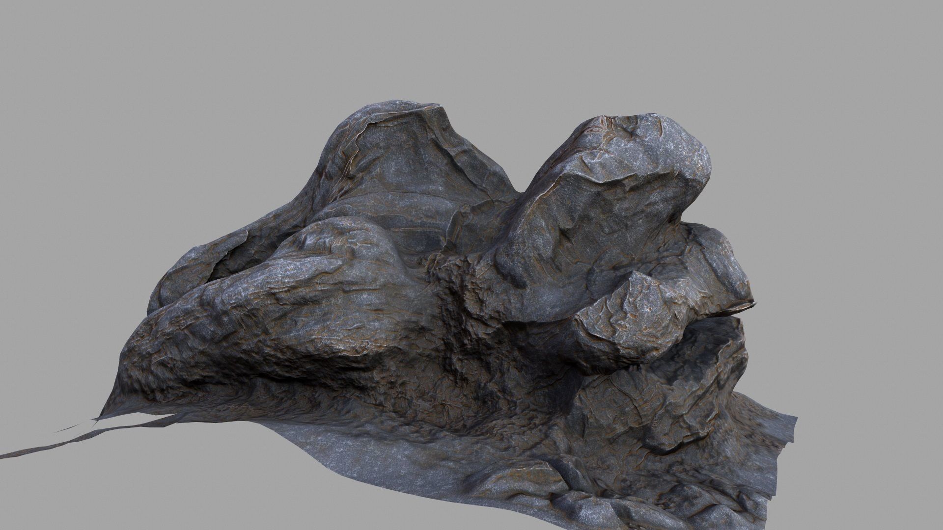 Rock Mount 3D model | CGTrader
