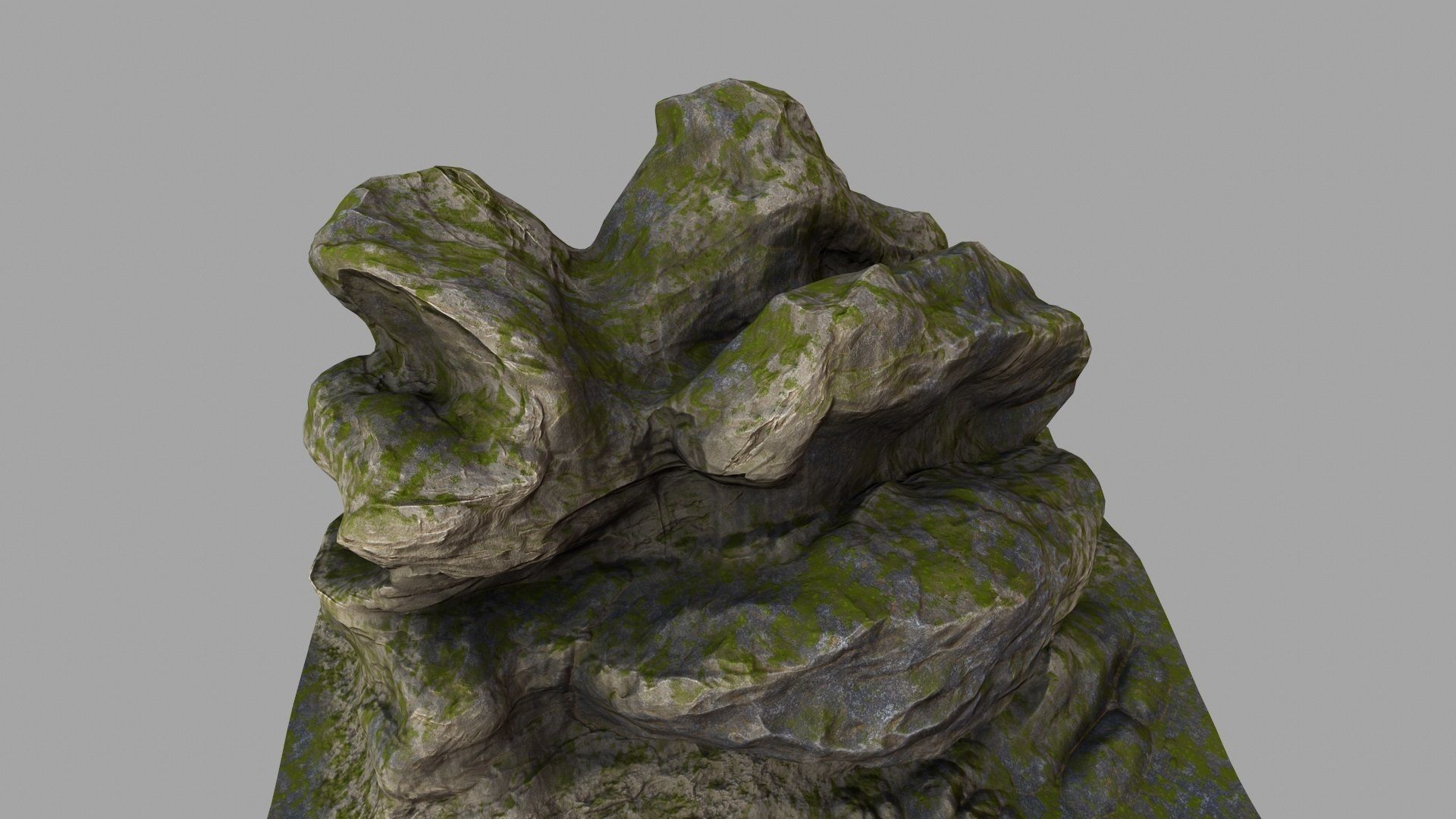 Rock Mount 3D model | CGTrader