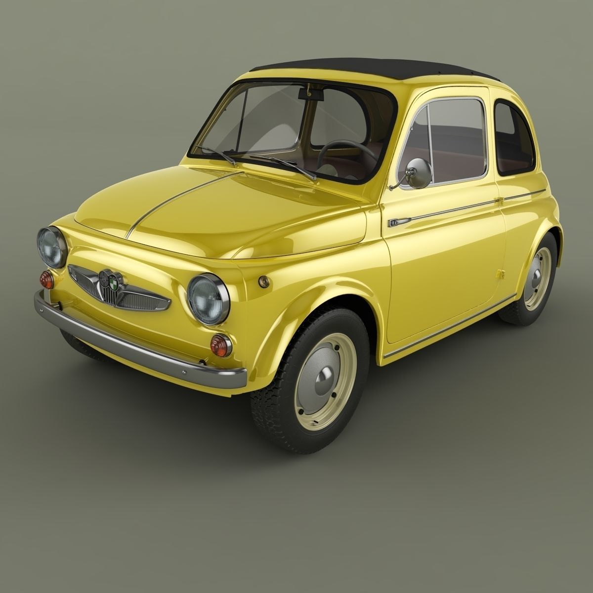 Steyr Puch 500 3D model | CGTrader
