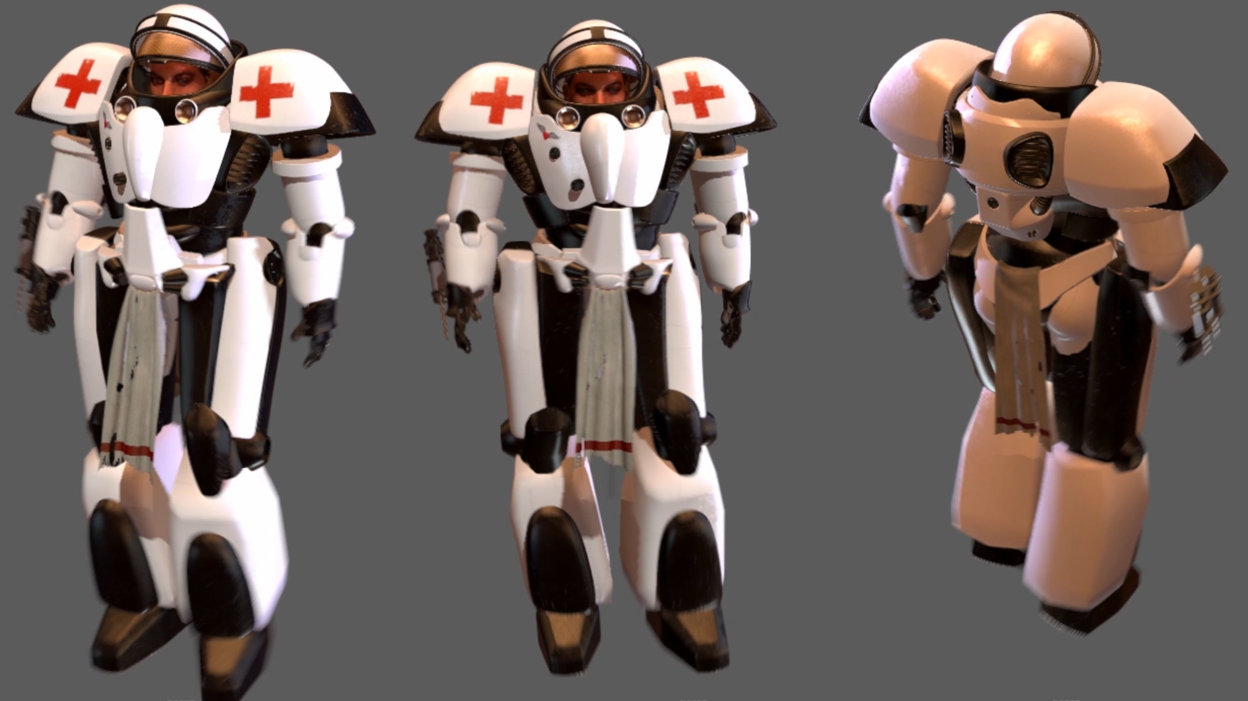 StarCraft Medic free 3D model animated rigged | CGTrader