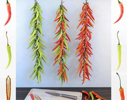 Chilli 3D Models | CGTrader