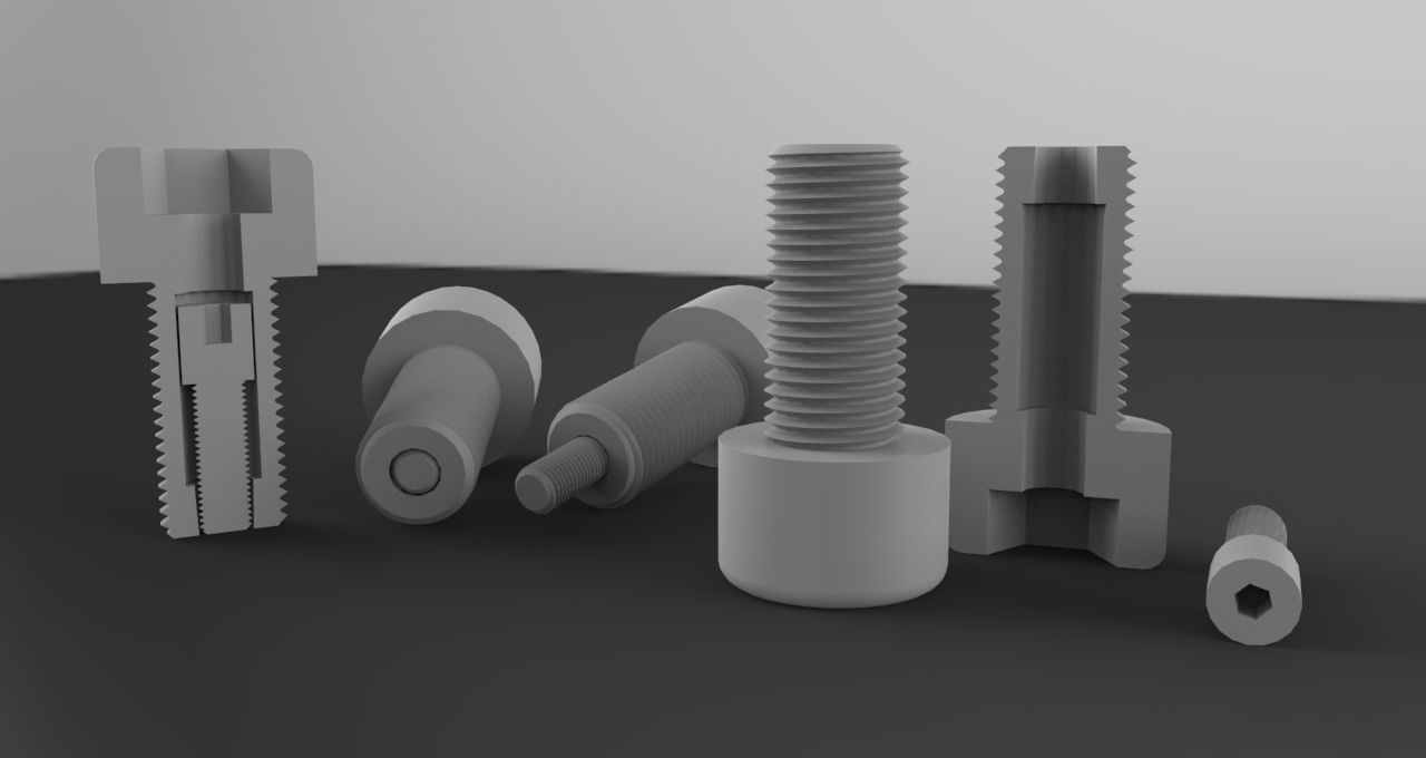 3D Print Double Bolt free 3D model 3D printable | CGTrader