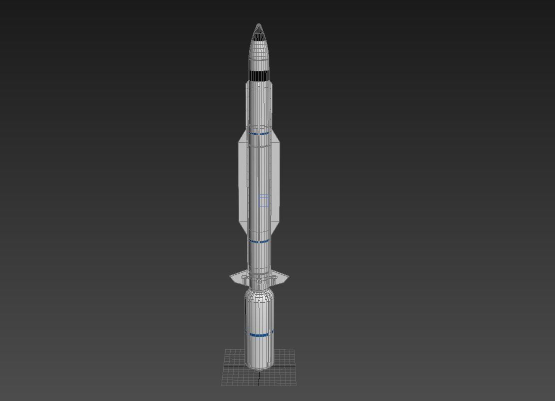 RIM-161 Standard Missile 3 3D model | CGTrader