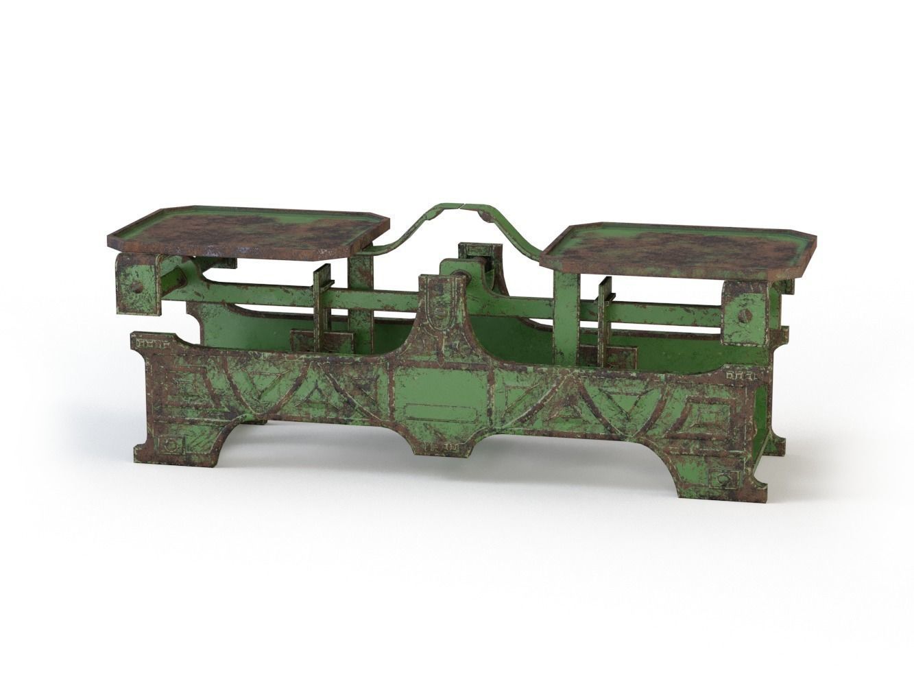 3D model Old Balance Scale PBR VR / AR / low-poly | CGTrader