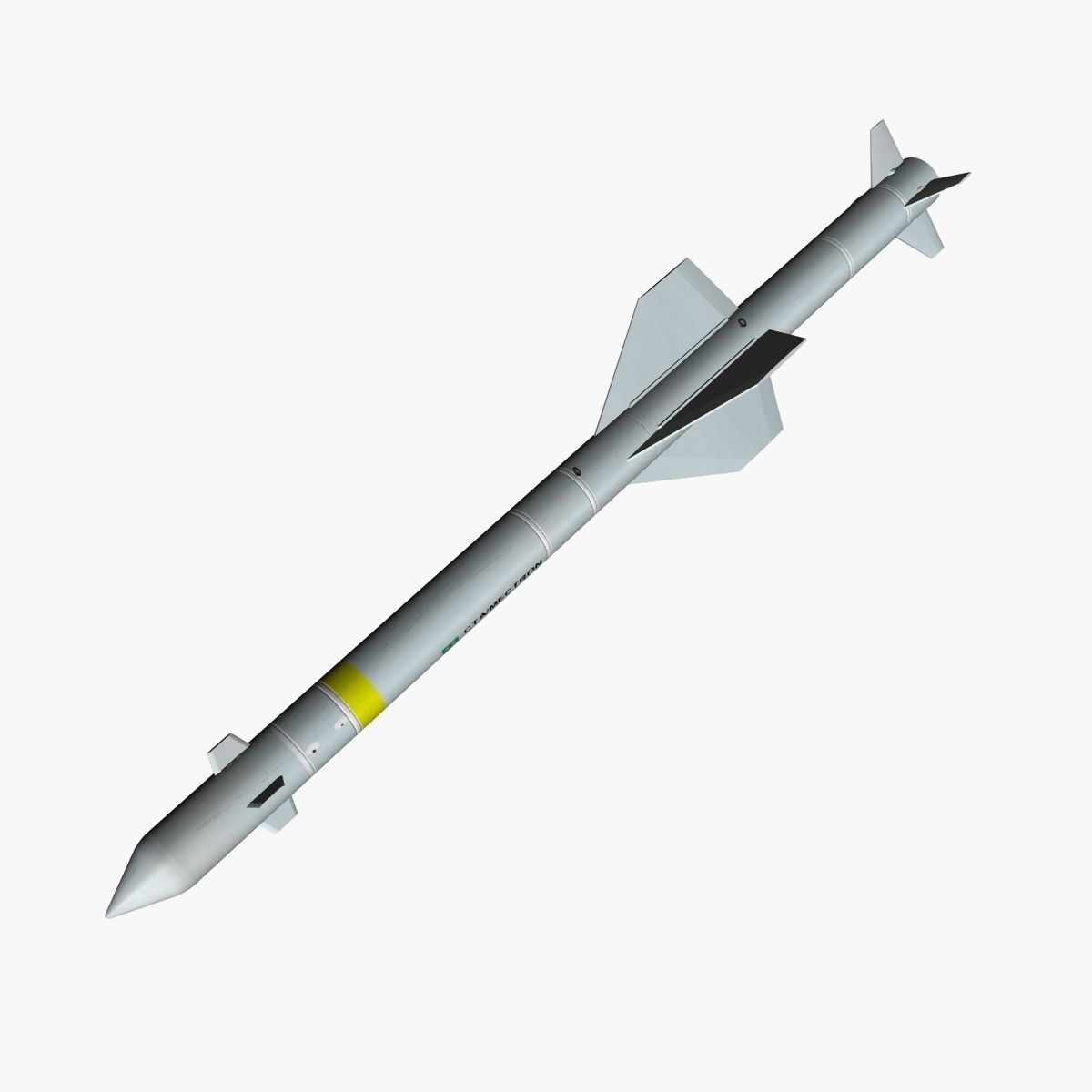 MAR-1 ARM Missile 3D model | CGTrader
