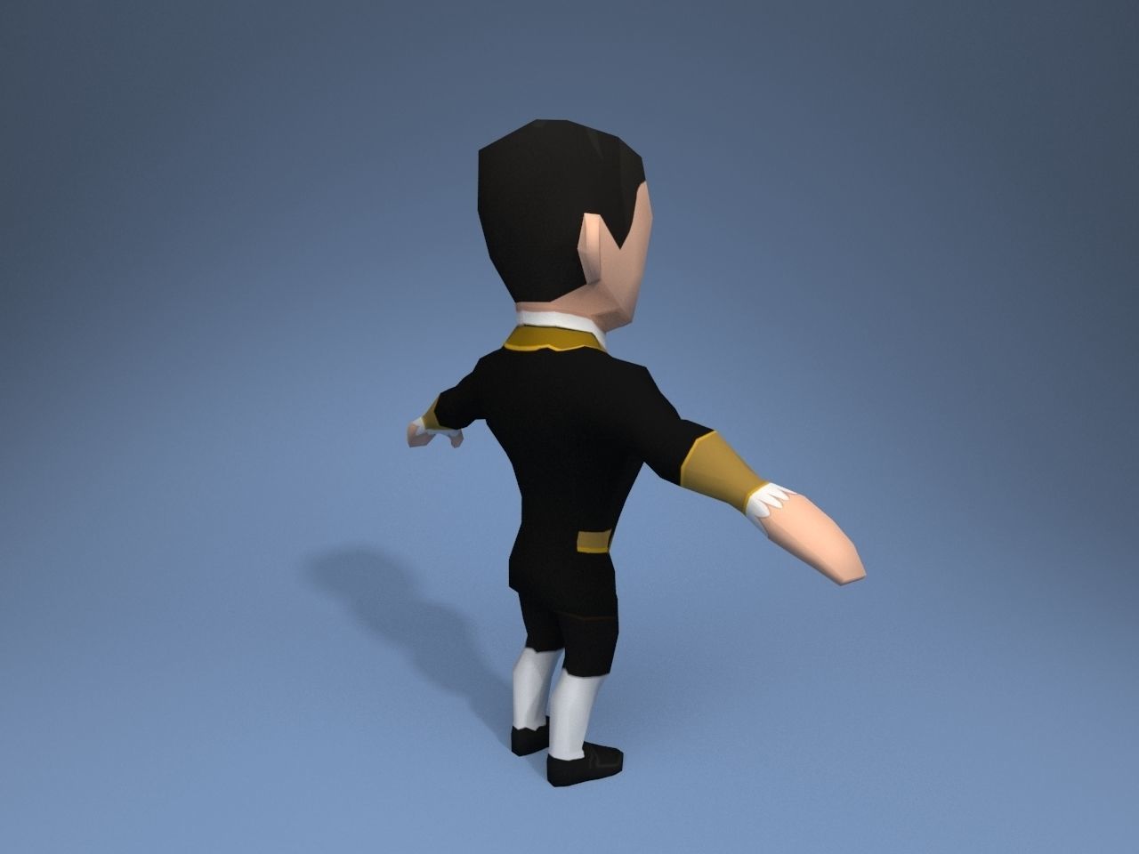 3D model Medieval character magnate 2 VR / AR / low-poly rigged | CGTrader