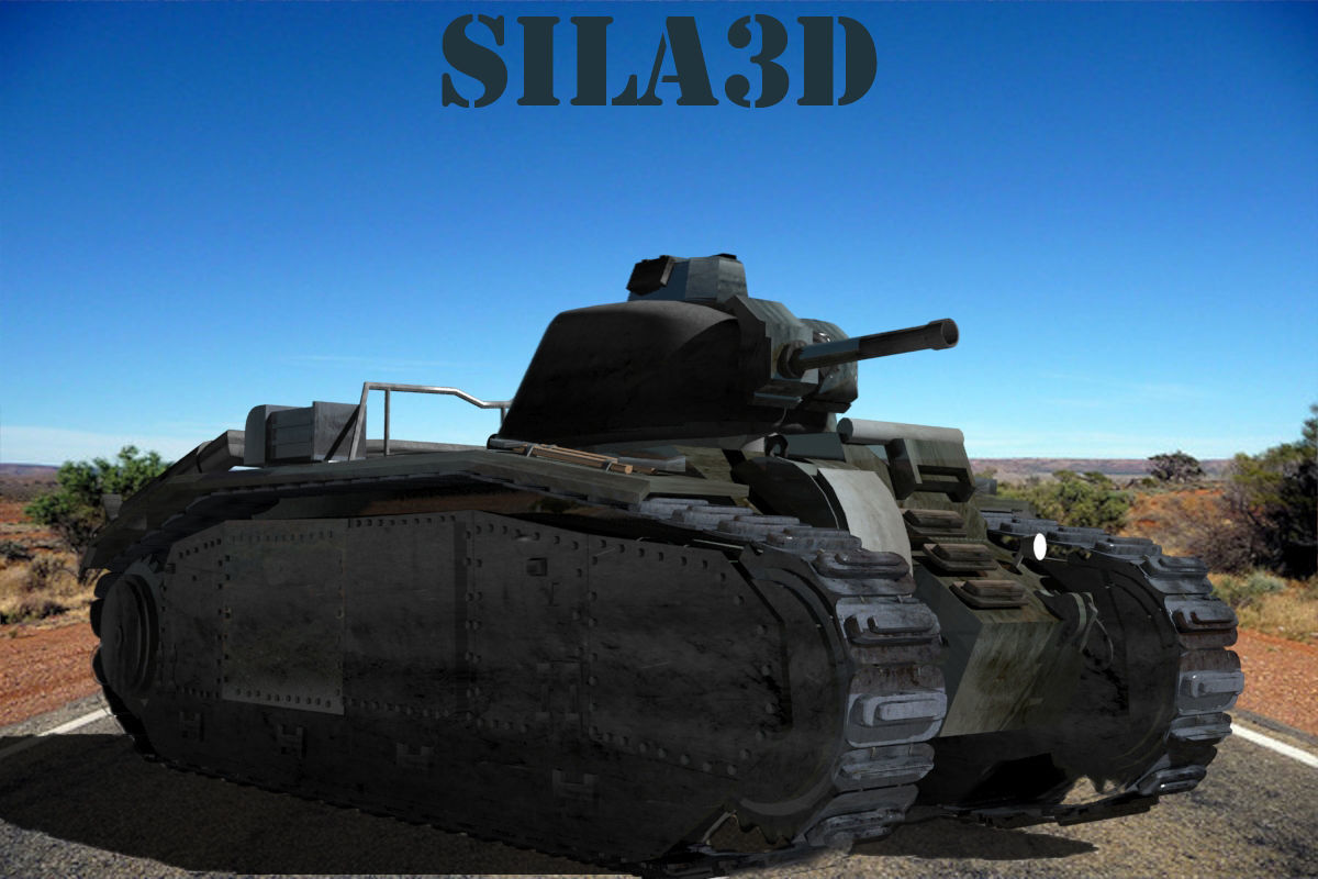German Heavy Tank 3D model | CGTrader