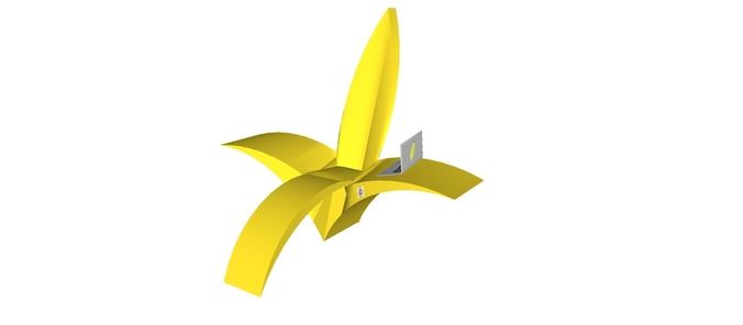 BANANA check mark 3D model | CGTrader