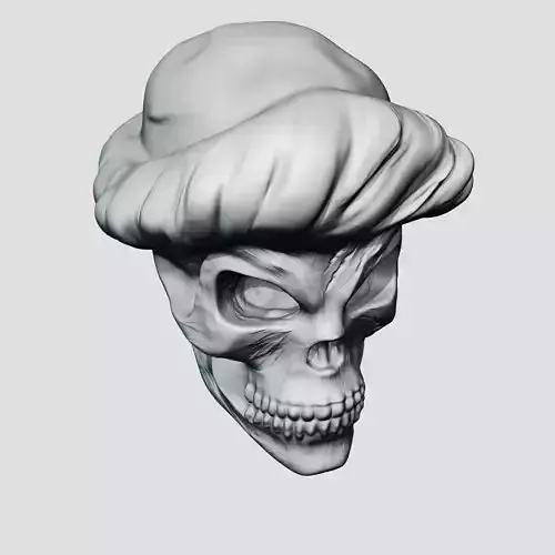 Halloween Skull Horror 3D Print Model STL Decoration 3D model 3D ...