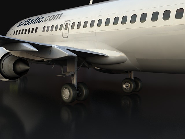 B 737 500 3D model | CGTrader