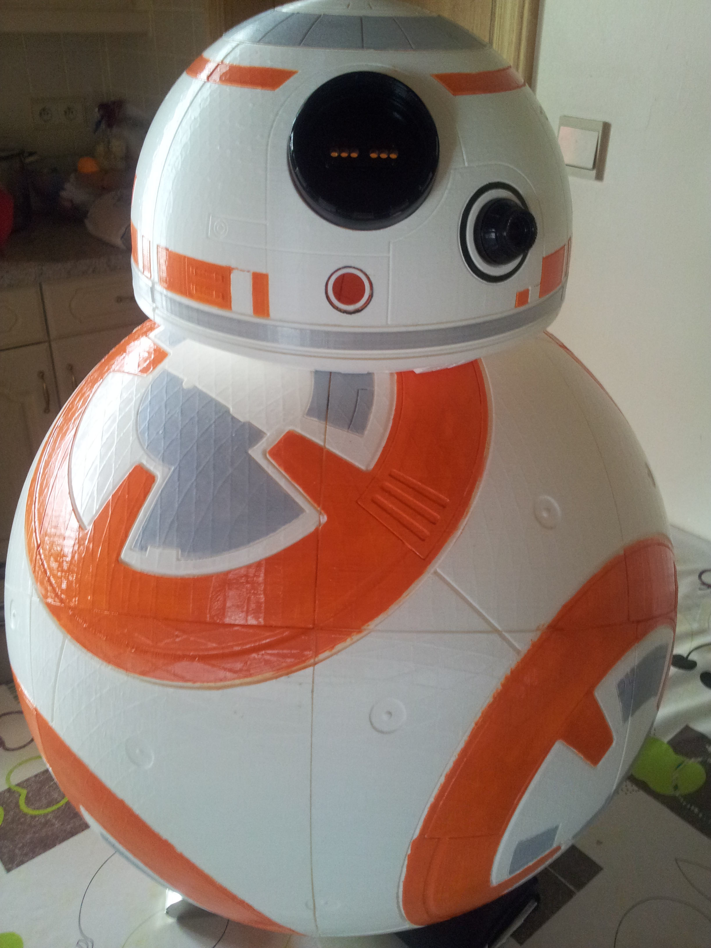 BB8 real life size 3D model 3D printable | CGTrader