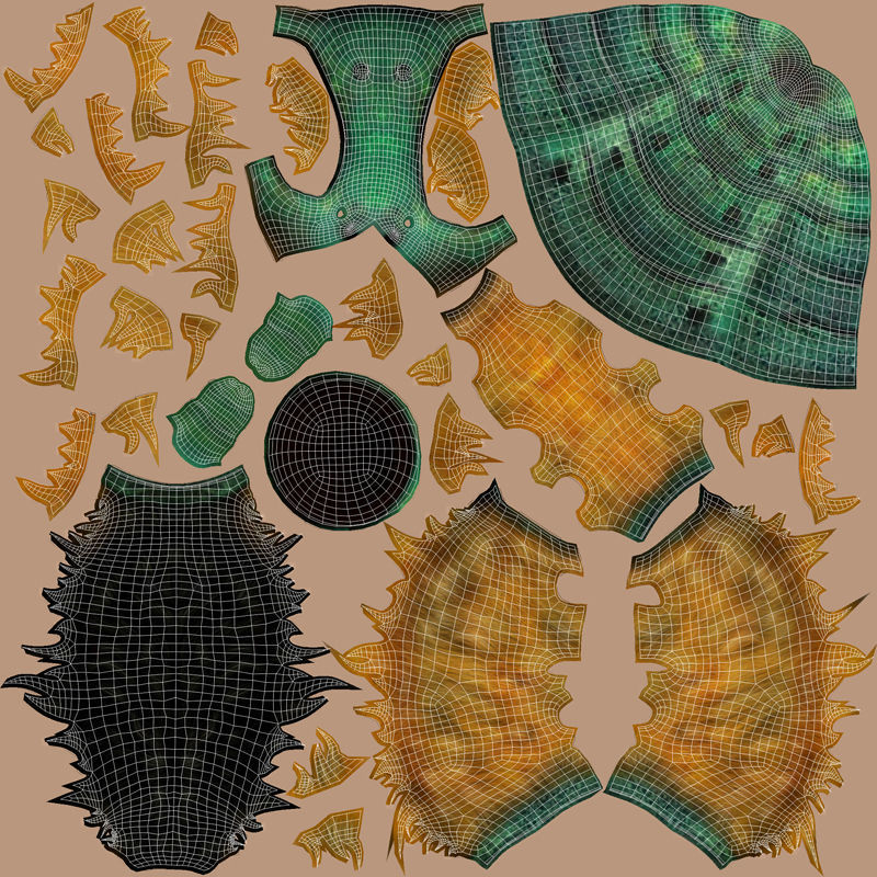 3D model Madagascan Sunset Moth VR / AR / low-poly | CGTrader