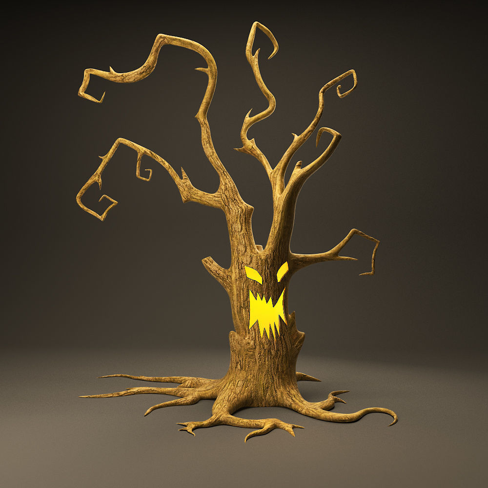 Scary tree 3D model | CGTrader