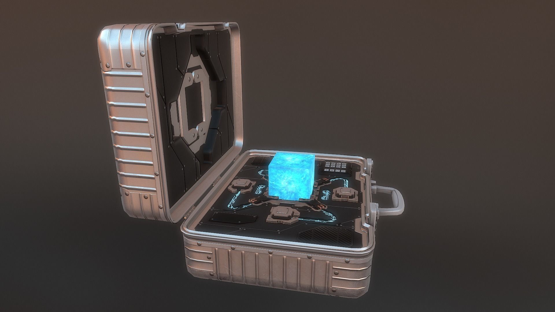 3D model Tesseract - The Avengers - Game mesh VR / AR / low-poly | CGTrader