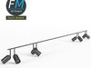 Studio light ceiling frame rig 3D model | CGTrader