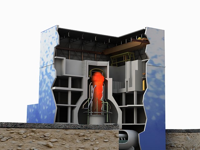 Fukushima Nuclear reactor 3D model | CGTrader