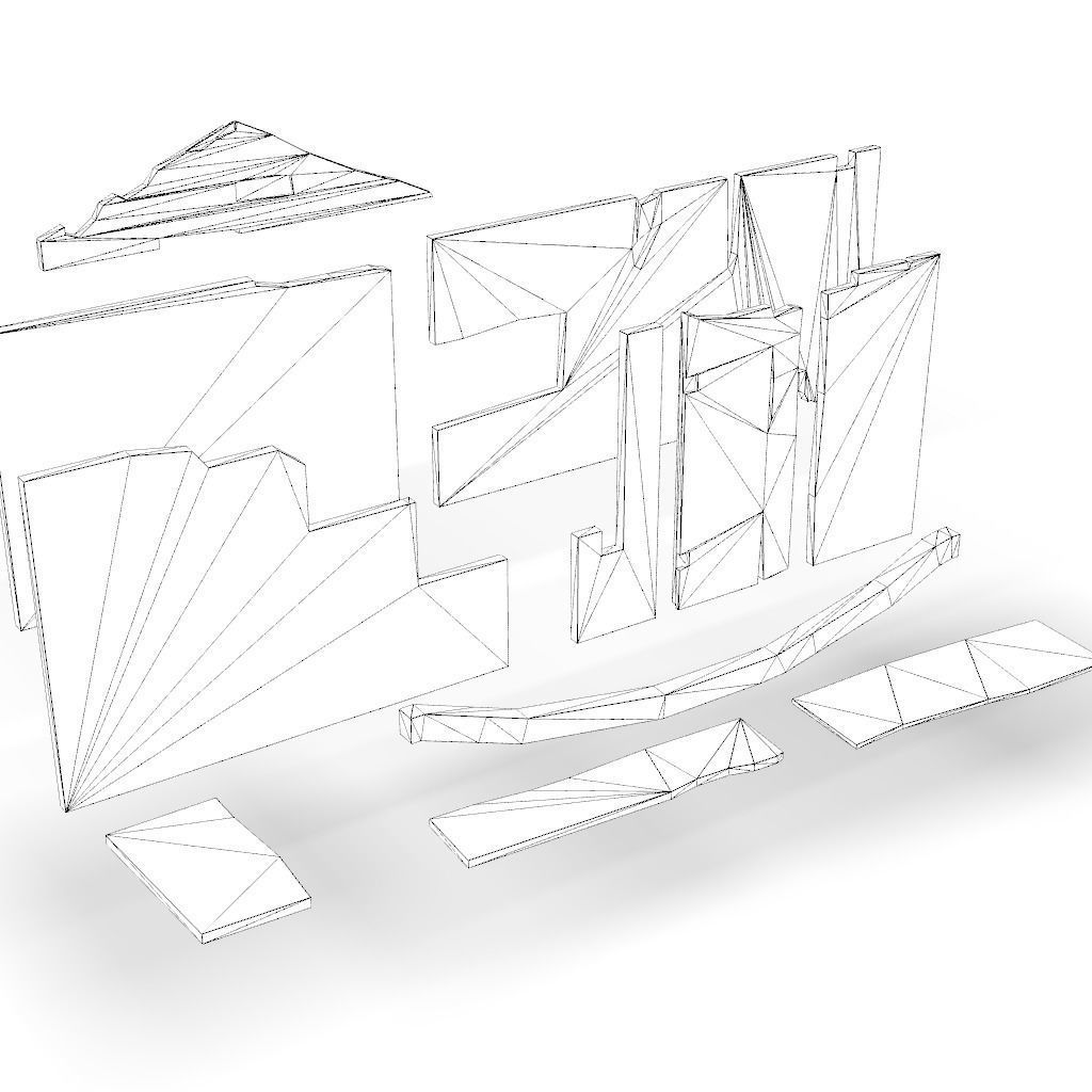 Junk town 3D model | CGTrader