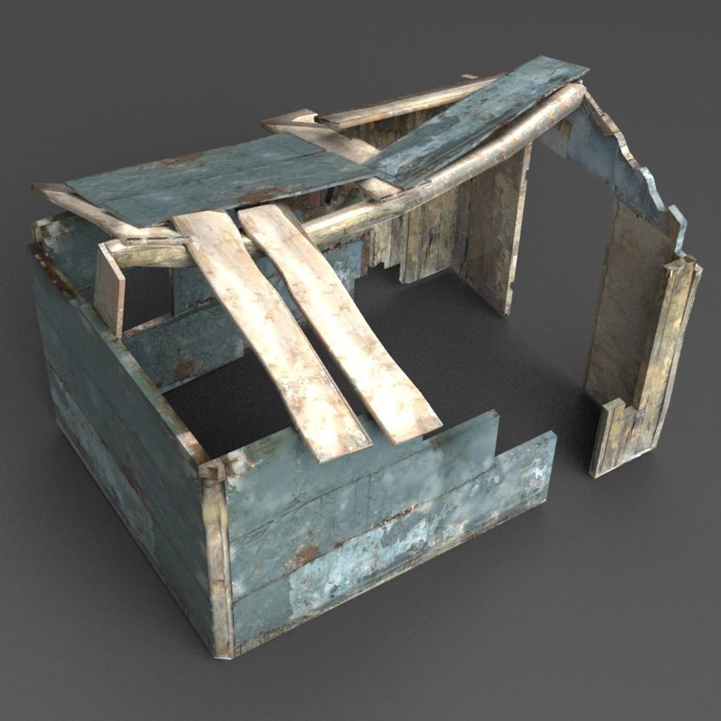 Junk town 3D model | CGTrader