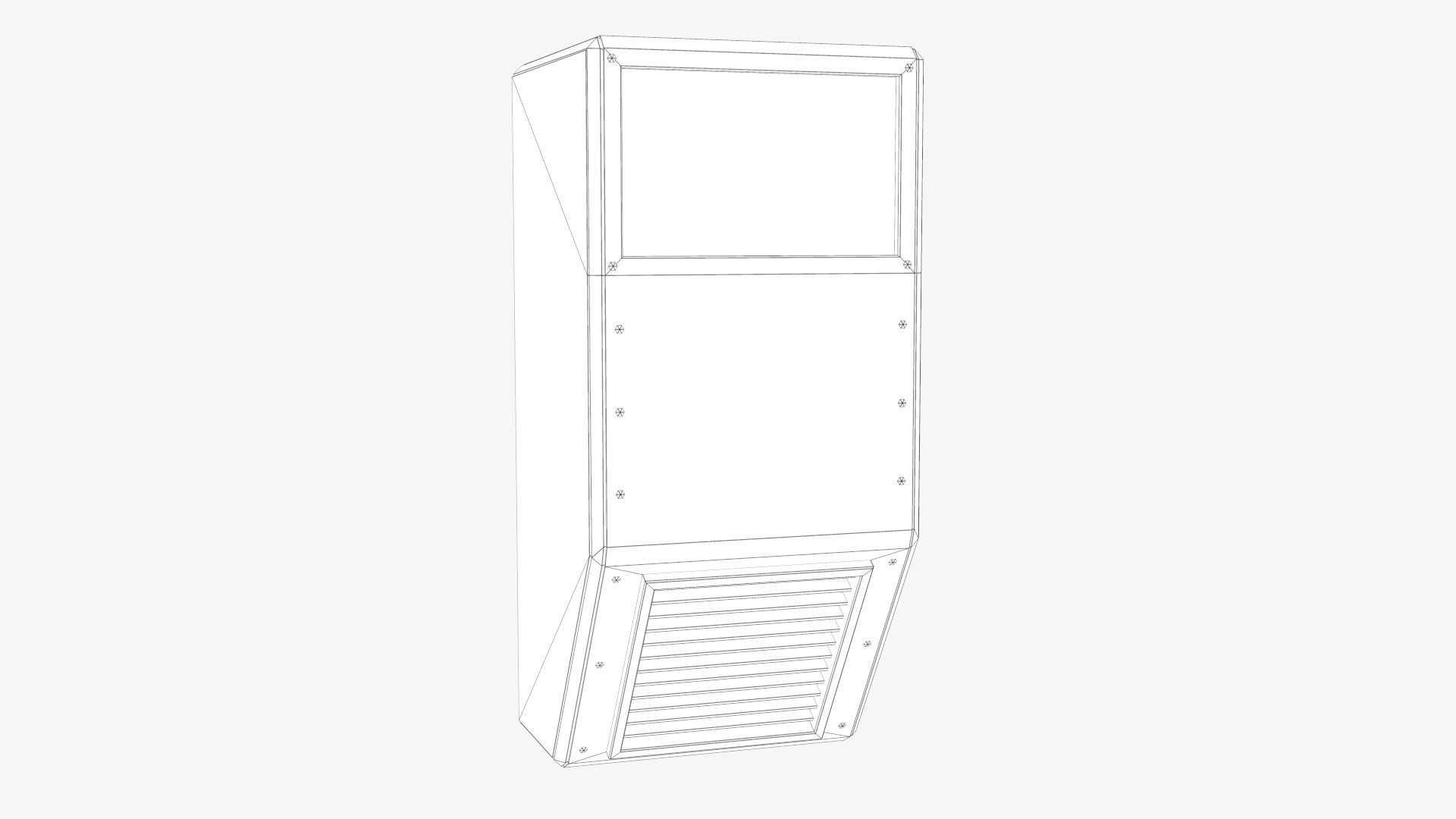 3D model Old AC Unit VR / AR / low-poly | CGTrader