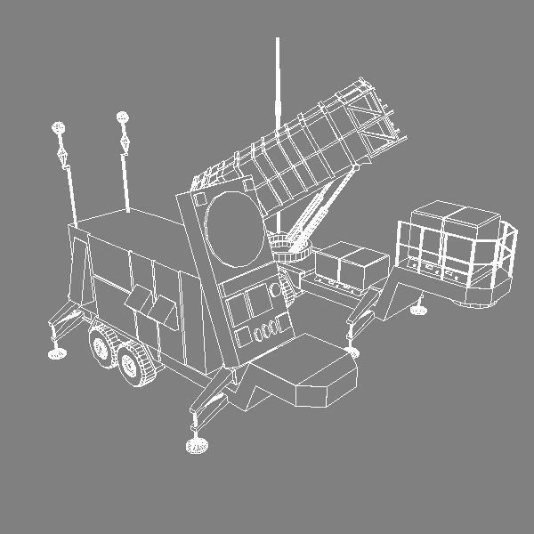 Patriot Missile System 3D model | CGTrader