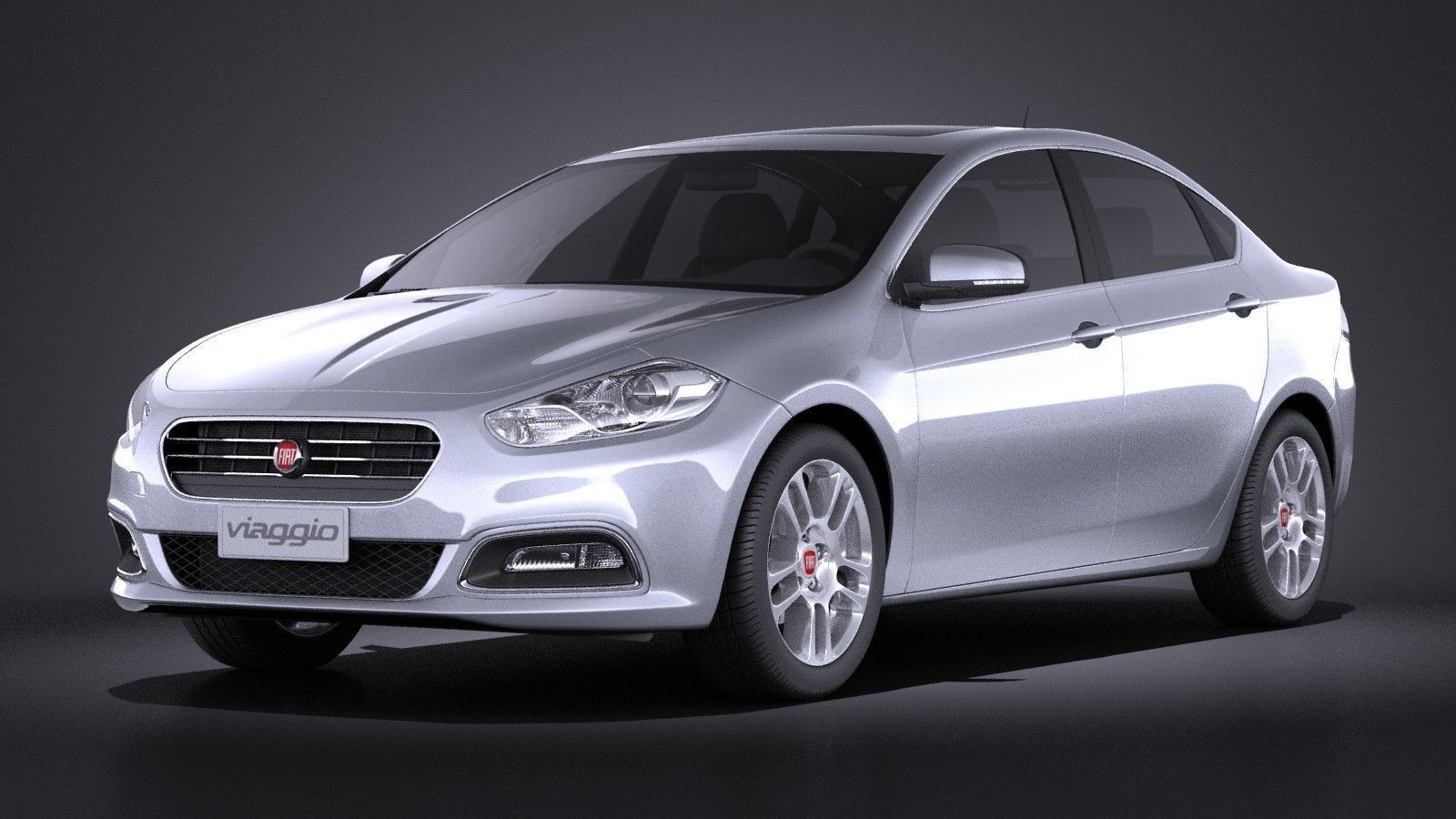 Fiat Viaggio 2013 VRAY 3D model | CGTrader