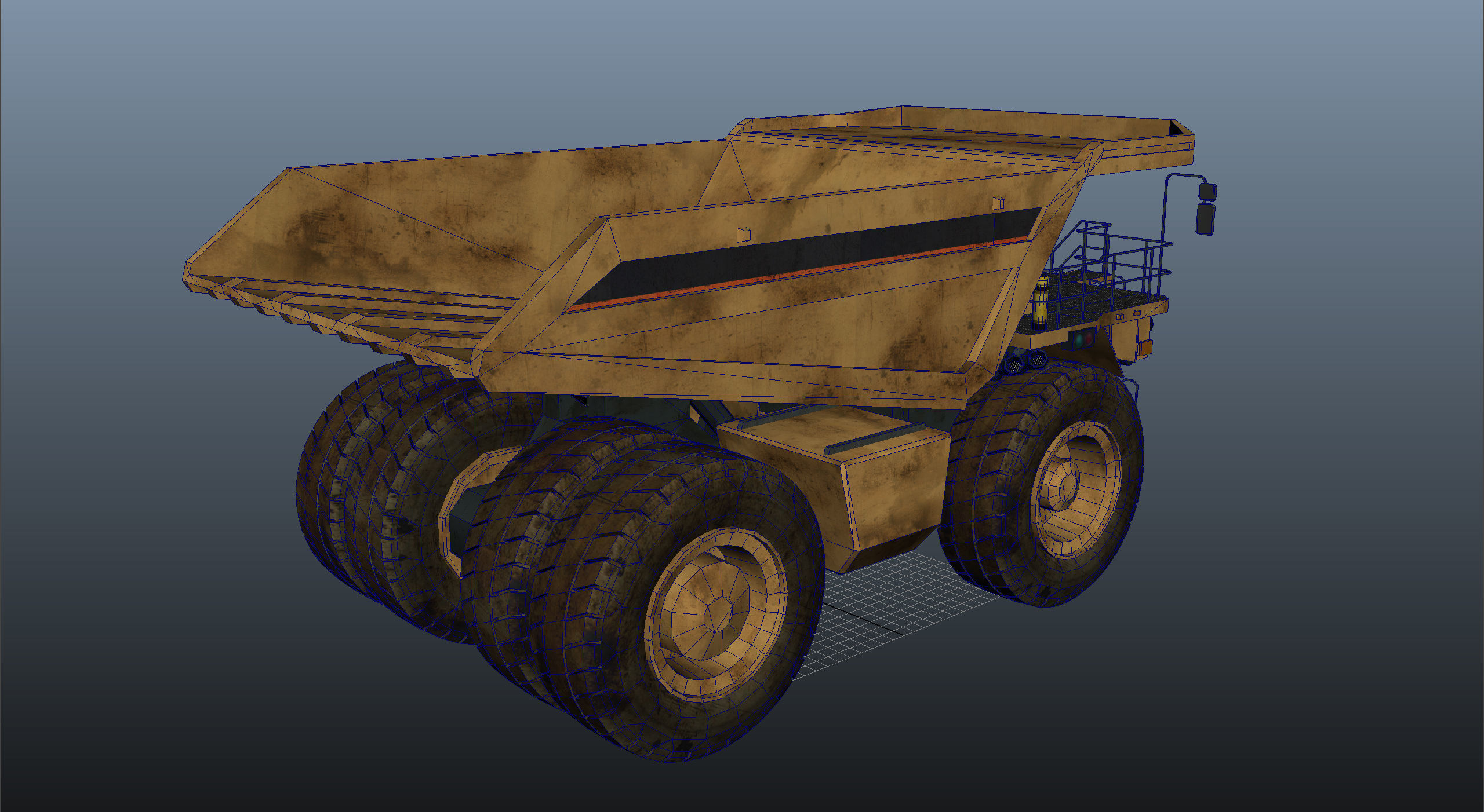 Mining Dump Truck 3D model | CGTrader