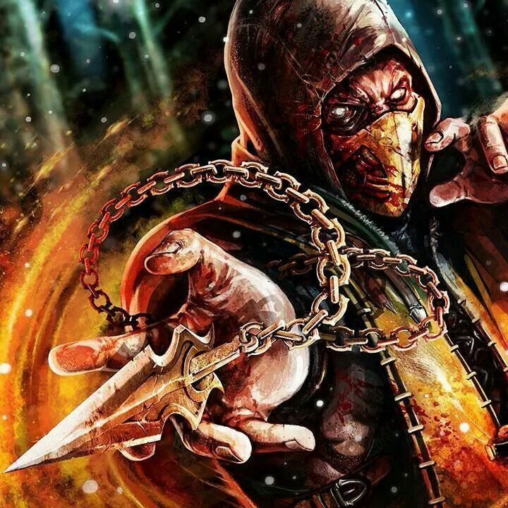 Mortal Kombat Scorpion Chains and Spear 3D model 3D printable | CGTrader