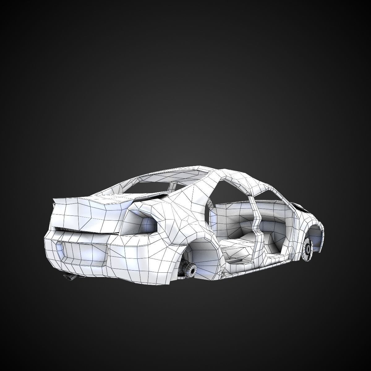 3D model Junkyard cars collection VR / AR / low-poly | CGTrader