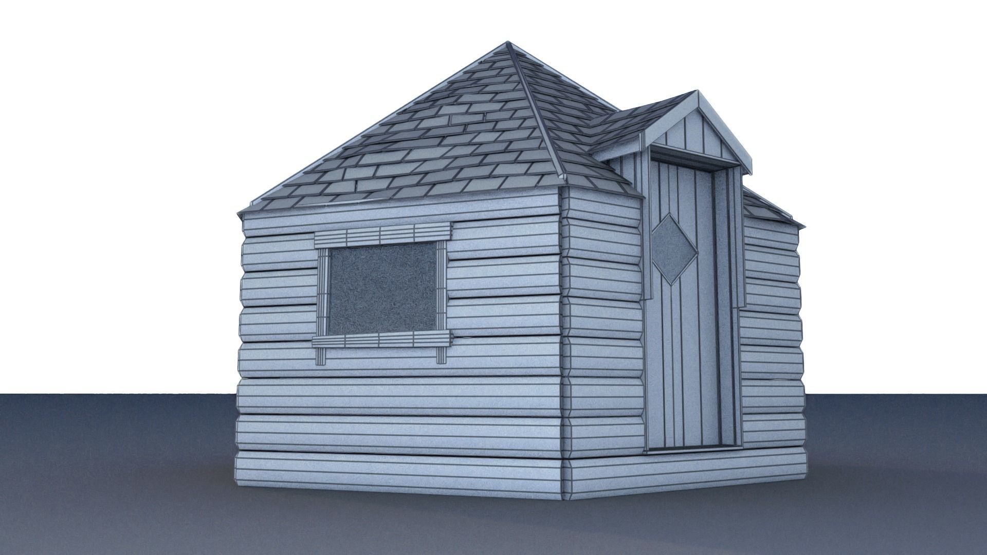 Wooden Hut 3D model | CGTrader