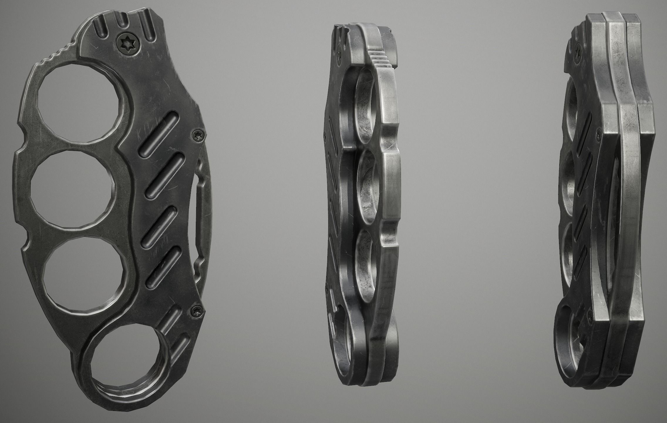 3D model Knuckle Game Model - Textures VR / AR / low-poly | CGTrader