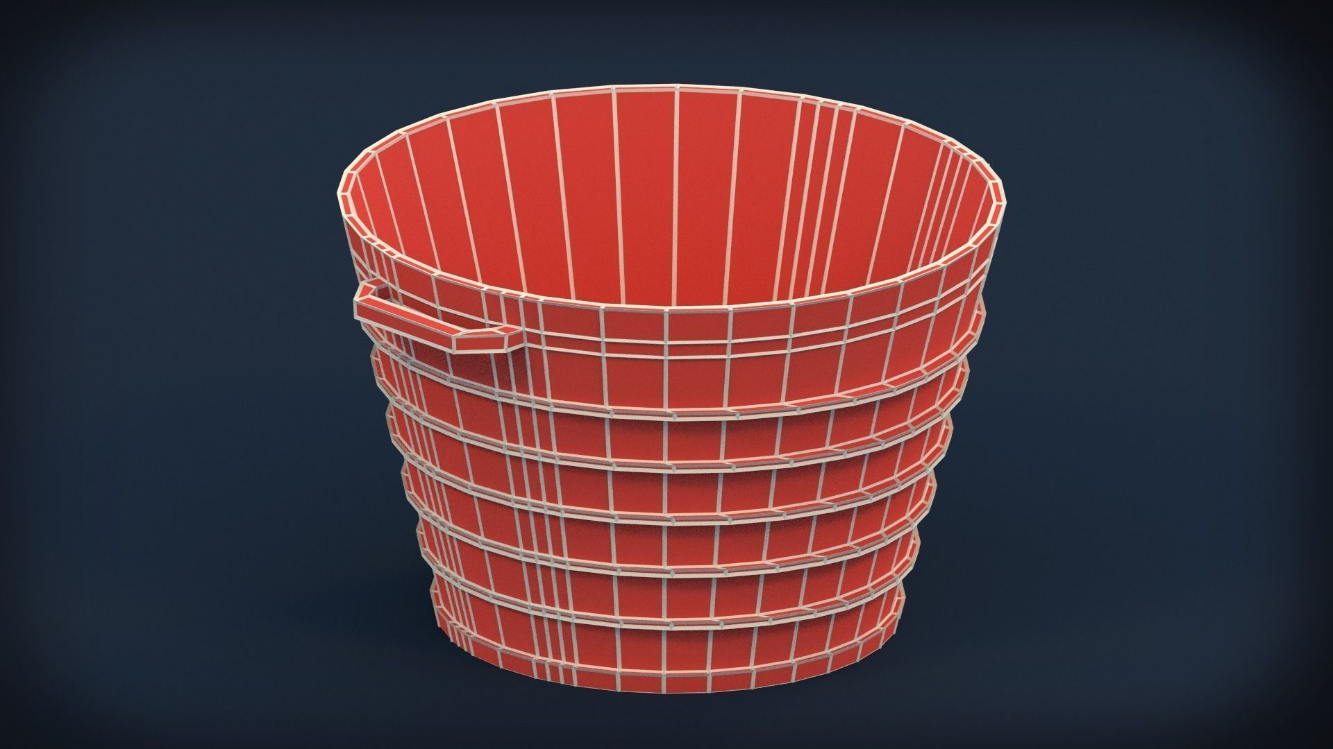 Low Poly Buckets - Pack 1 free 3D model 3D printable | CGTrader