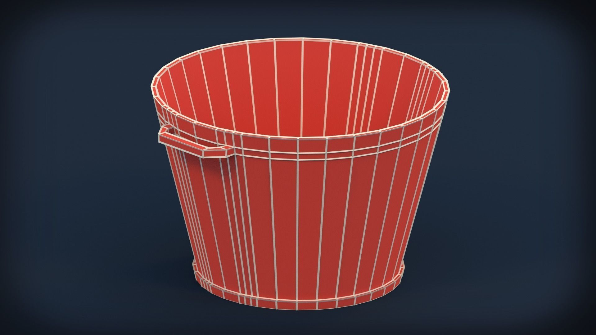 Low Poly Buckets - Pack 1 free 3D model 3D printable | CGTrader
