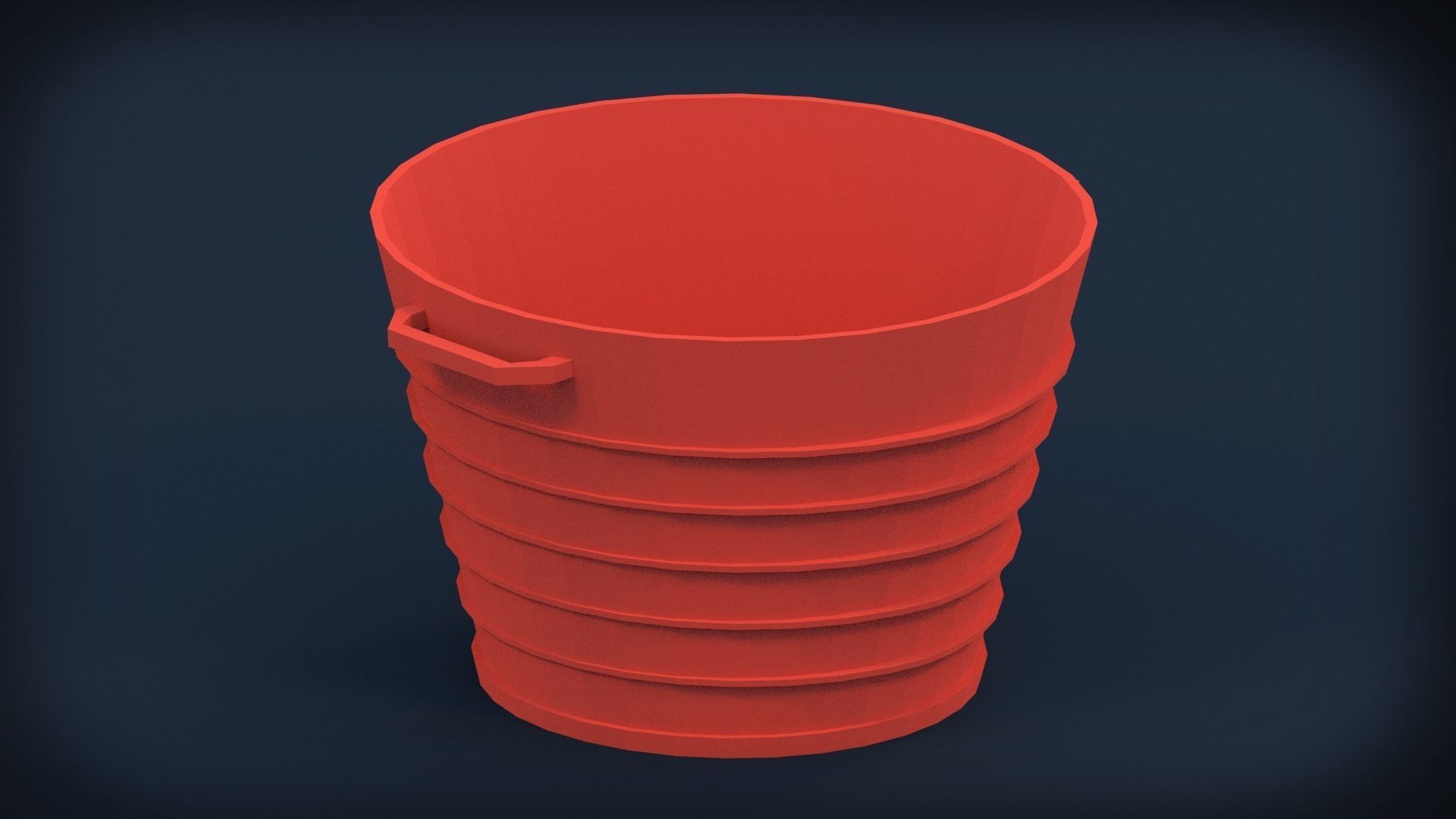 Low Poly Buckets - Pack 1 free 3D model 3D printable | CGTrader