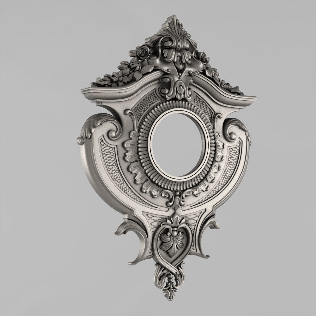 Carved watch case 3D model 3D printable | CGTrader