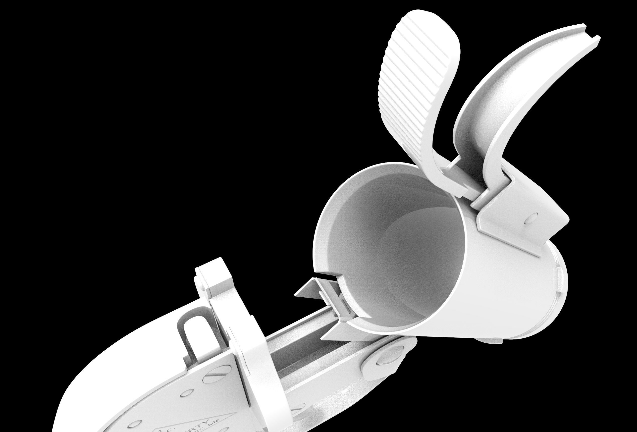 AN-M8 Flare Gun High Poly Model 3D model | CGTrader