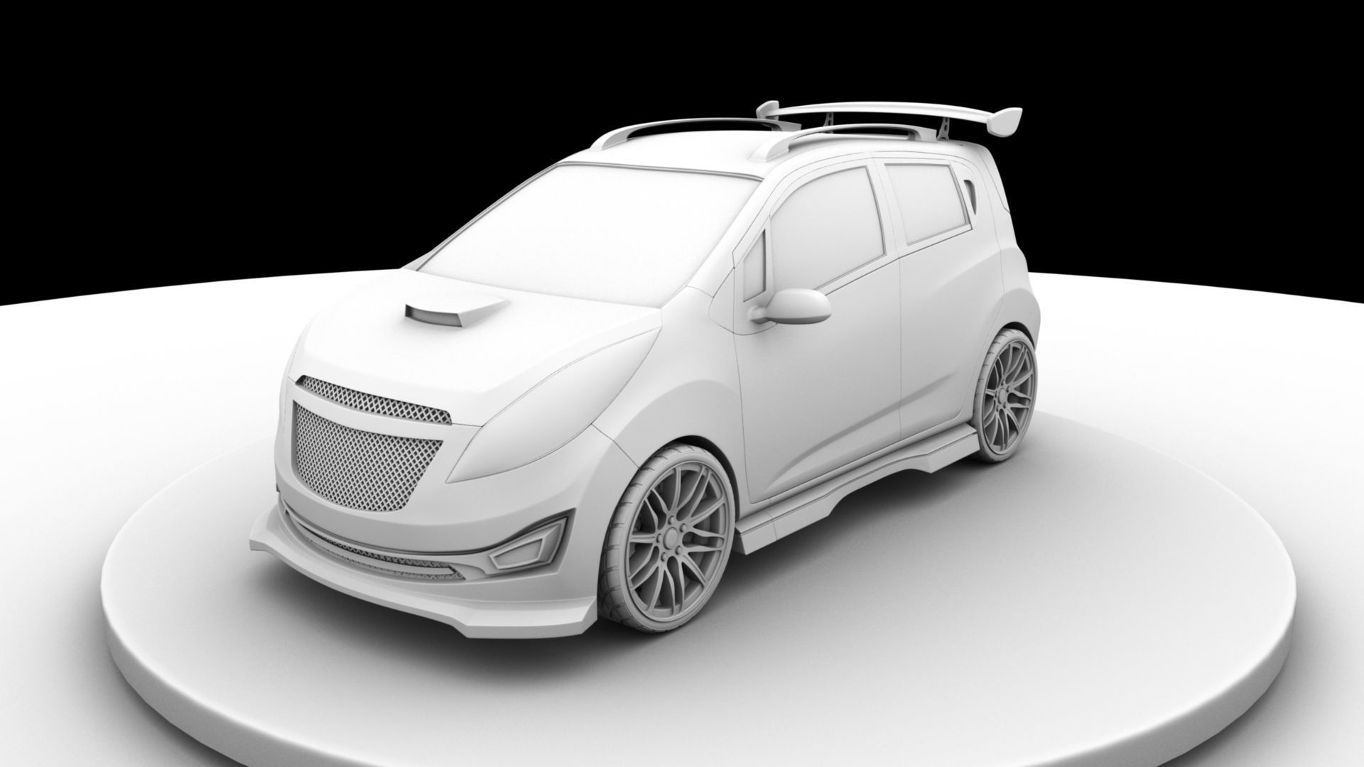 Chevorlet BEAT 3D model | CGTrader