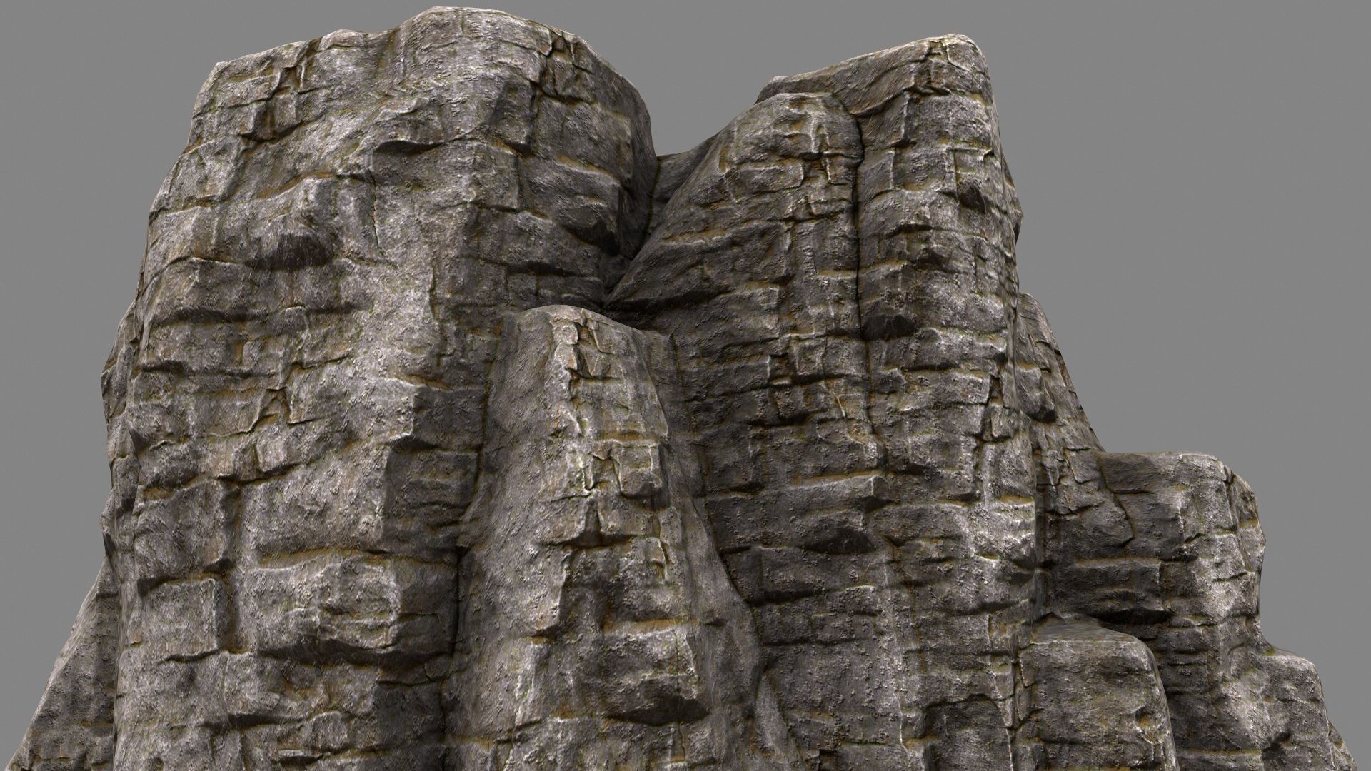 3D model Rock Mount VR / AR / low-poly | CGTrader