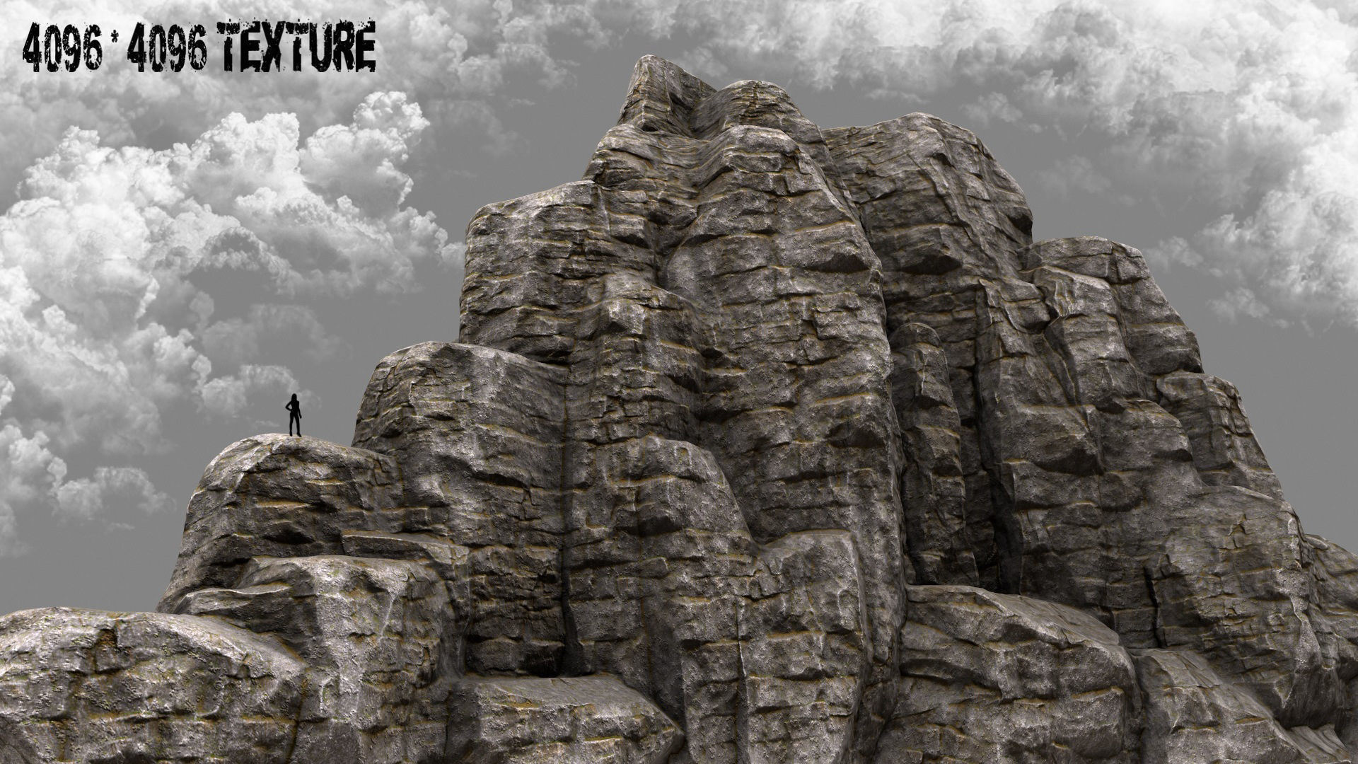 3D model Rock Mount VR / AR / low-poly | CGTrader
