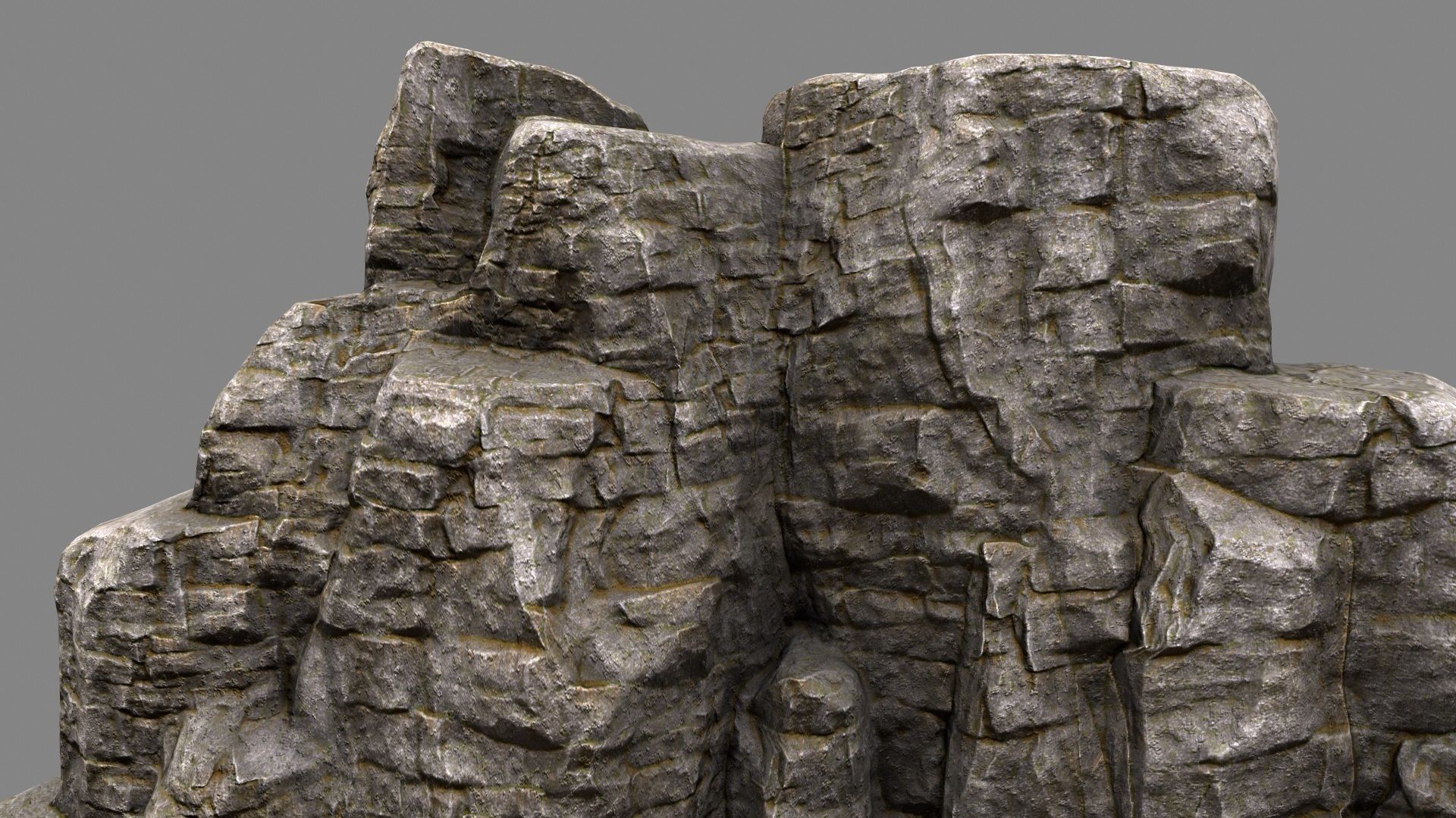 3D model Rock Mount VR / AR / low-poly | CGTrader