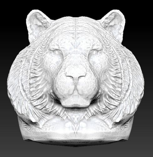 tiger 3D Model 3D printable OBJ STL ZTL | CGTrader.com