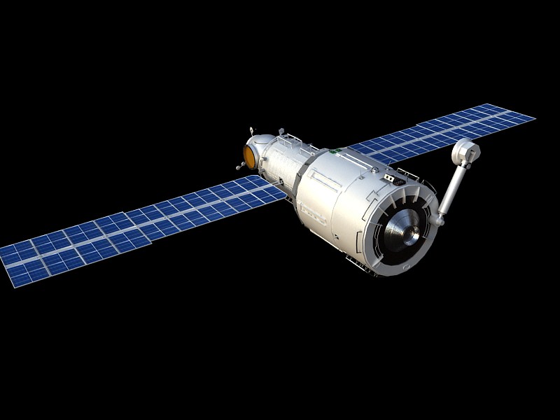 Zvezda Service Module 3D model | CGTrader