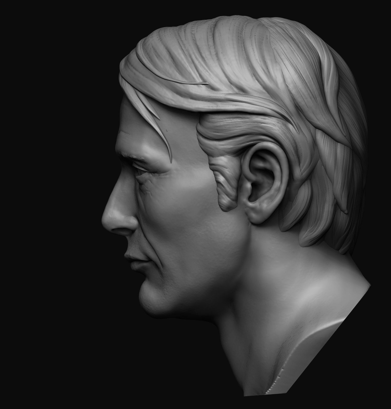 Hannibal portrait 3D model 3D printable | CGTrader