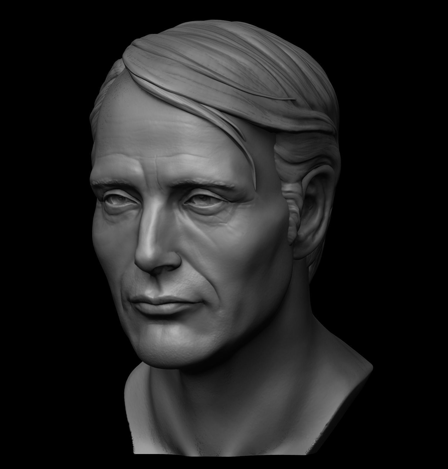 Hannibal portrait 3D model 3D printable | CGTrader