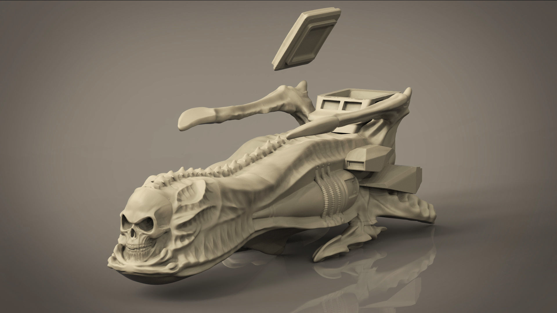 Arcadia Harlock ship box casket 3D printable model 3D model 3D ...