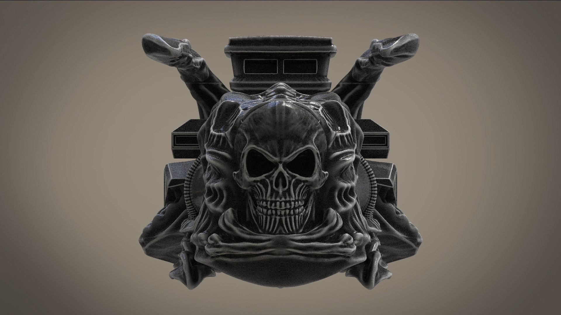 Arcadia Harlock ship box casket 3D printable model 3D model 3D ...