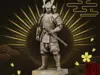 Samurai Warrior Statue Japanese Dozo Katana 3D model 3D printable ...